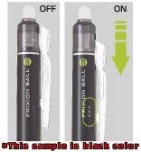 Pilot FriXion Ball Knock Retractable Erasable Gel Ink Pens, Extra Fine Point 0.7mm, Violet Ink, 3 Pens & 6 Refills Value Set