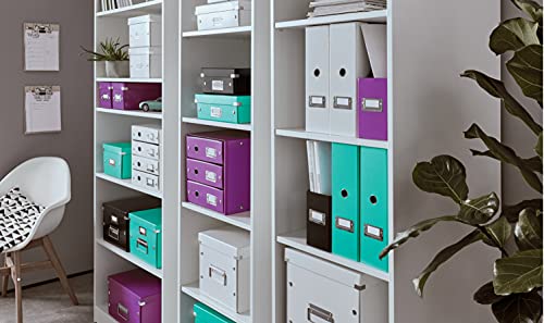 Leitz Large Storage Cube, Ice Blue, Click and Store Range, 61080051
