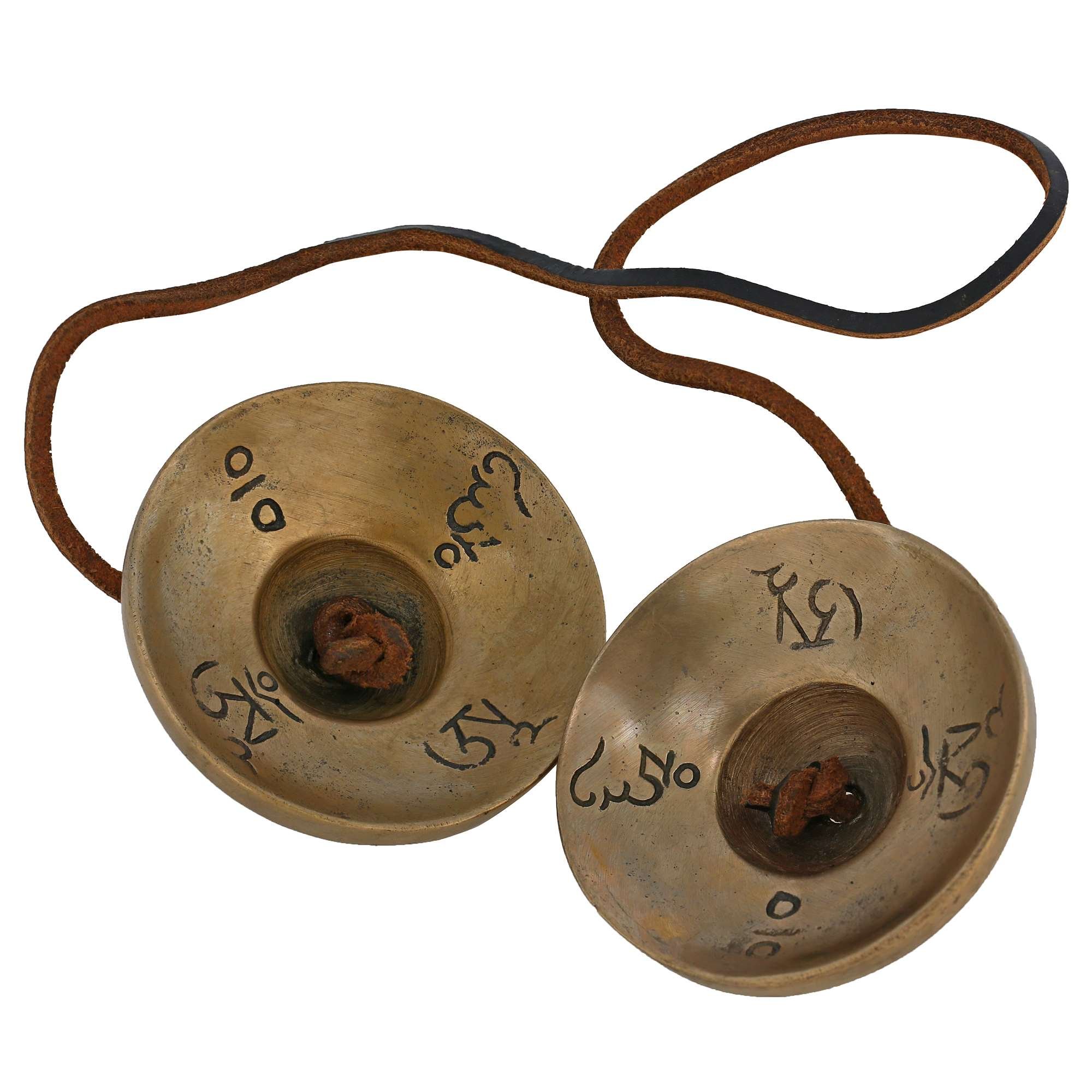 Buddhist Chime Tibetan Cymbal Bell Musical Instrument 2.5 Inch