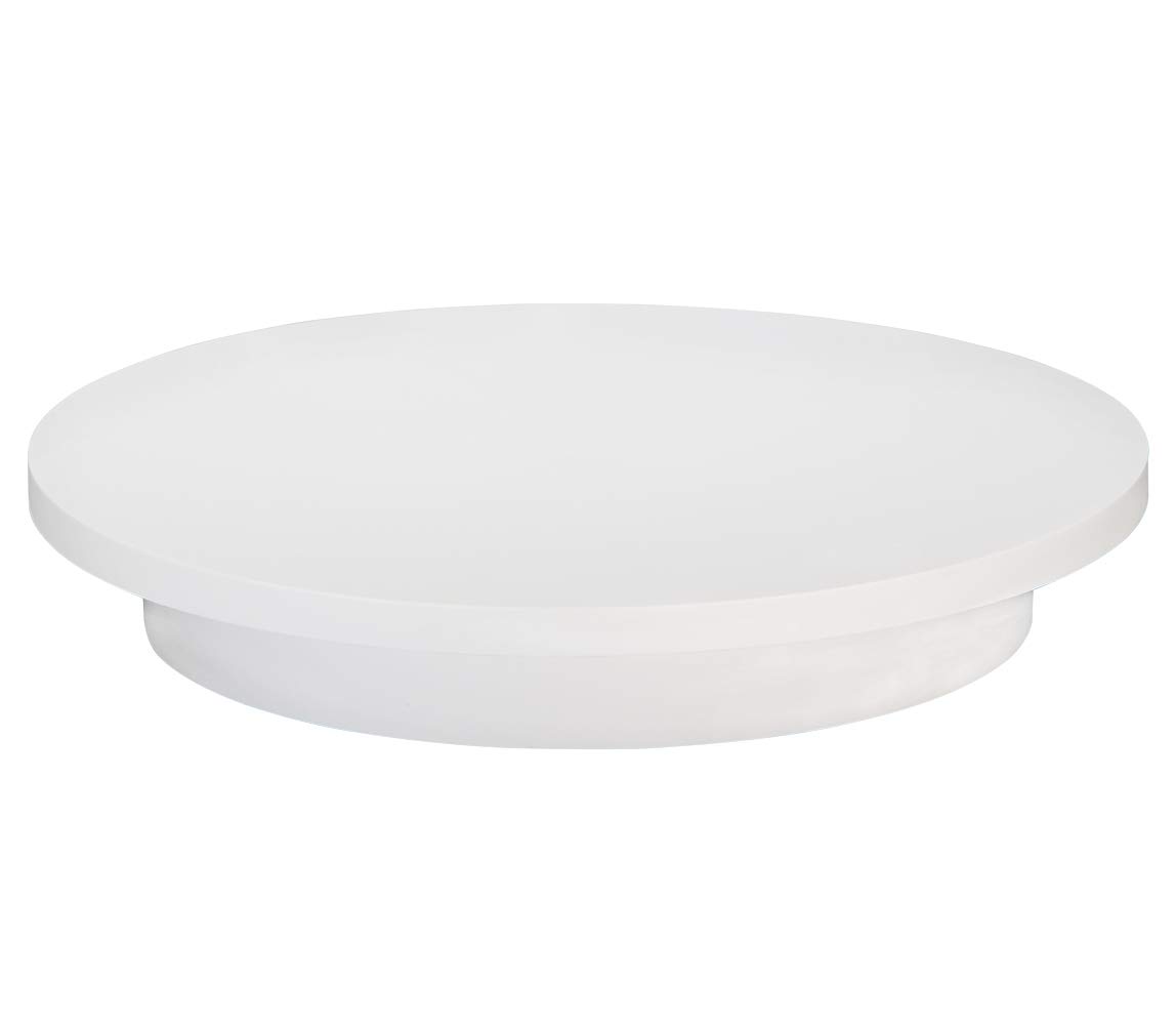 ComXim Professional 360 Degree Photography Turntable for Product Photography, 15.8in(40cm) Diameter,Automatic Remote Control Angle,Speed,Direction, Various Rotation Mode (White)
