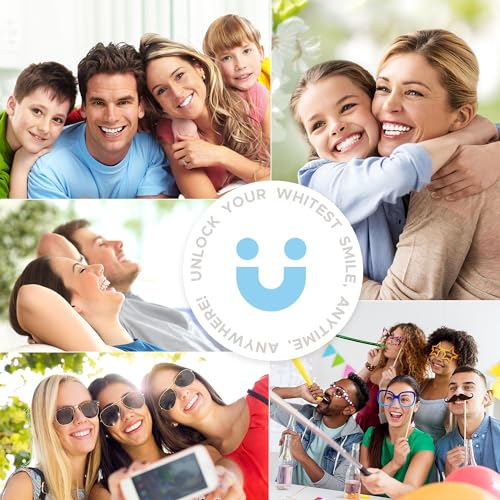 LUELLI Teeth Whitening Kit with LED Light, 35% Carbamide Peroxide, Teeth Whitening Gel, Helps to Remove Stains from Coffee, Smoking, Wines, Soda, Food, Home Dental Products for Sensitive Teeth