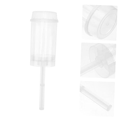 Abaodam 25pcs Push Cake Cone Push up Cake Shooter Clear Cake Organic Candies Pie Container with Lid Plastic Dessert Cups Containers for Food Plastic Food Cake Stand Mini Pp Candy