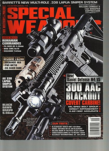 SPECIAL WEAPONS FOR MILITARY & POLICE, 2012 (300 AG BLACKOUT COVERT CARBINE !)
