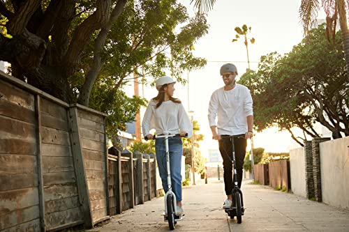 EcoSmart SUP Electric Scooter β 16" Air-Filled Tires, Wide Bamboo Deck, 350w High-Torque Hub-Driven Motor, Up to 15.5 mph & 15.5 Miles Range, Rear-Wheel Drive