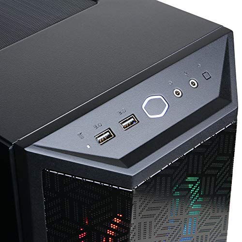 CYBERPOWERPC Gamer Xtreme VR Gaming PC, Intel Core i5-12400F 2.5GHz, GeForce RTX 3050 8GB, 16GB DDR4, 500GB NVMe SSD, WiFi & Win 11 Home (GXiVR8060A16), Black