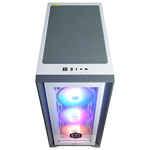 CyberpowerPC Gamer Xtreme VR Gaming PC, Intel Core i7-13700KF 3.4GHz, GeForce RTX 4080 16GB, 16GB DDR5, 2TB PCI-E NVMe SSD, WiFi Ready & Win 11 Home (GXiVR8640A2), White
