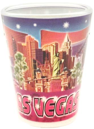 American Cities and States of Cool Shot Glass's (Vegas)