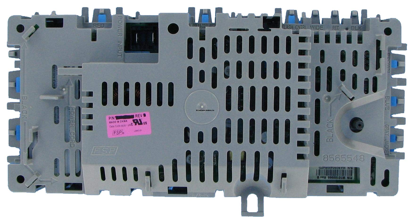 CoreCentric Remanufactured Laundry Washer Control Board Replacement for Whirlpool W10189966 / WPW10189966