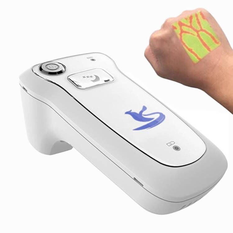 Infrared Vein Finder Locator for Adult & Baby Vein Viewer, Vein Illumination Detector, Vein Light Projection Visualization for Nurses(Portable with Mobile Support)
