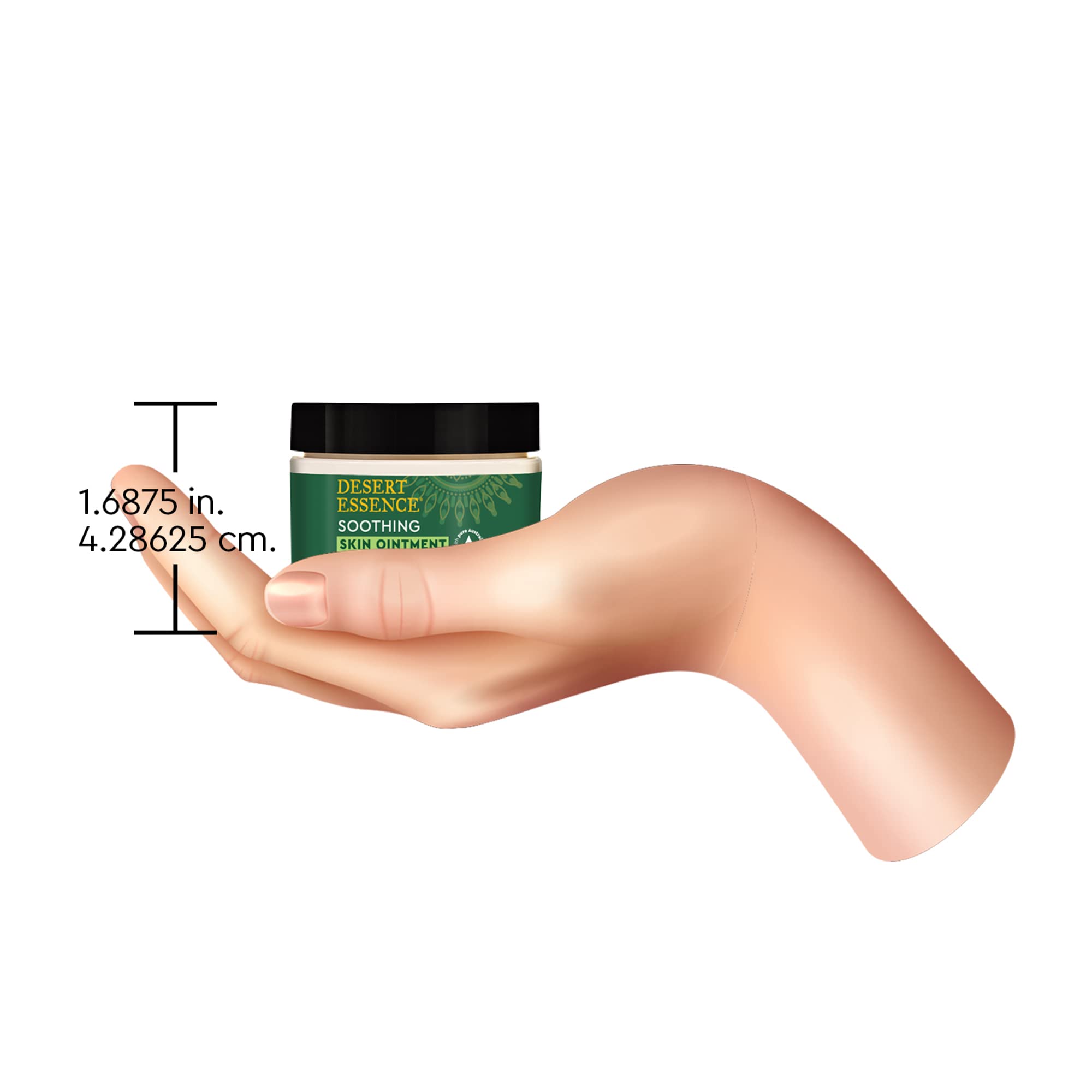 Desert Essence TEA TREE OIL SKIN OINTMENT β Itch Relief, Rash Cream for Razor Burn - Soothing Balm with Lavender & Jojoba - Gluten & Cruelty-Free - 1 oz