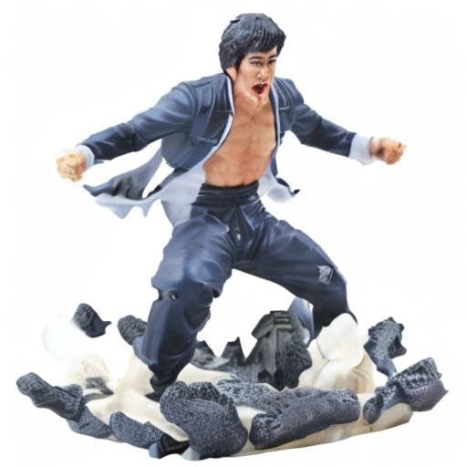 Diamond Select Toys Bruce Lee Gallery: Earth PVC Statue, Multicolor, 9 inches