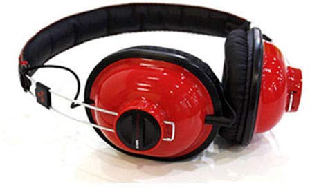 EarPollution ThrowBax Headphones - Red (EP-TB-RED)