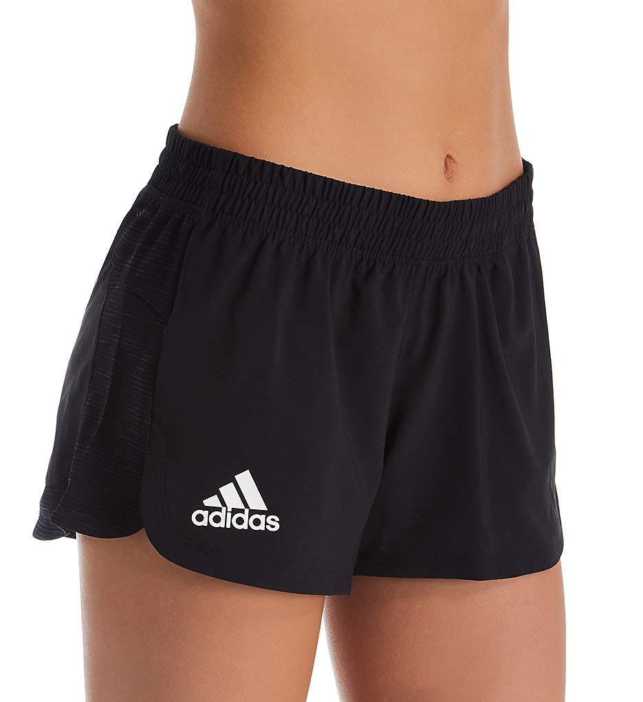 adidas Women's Climalite Game Mode Training 3 Inch Short 12H8, Collegiate Navy, L