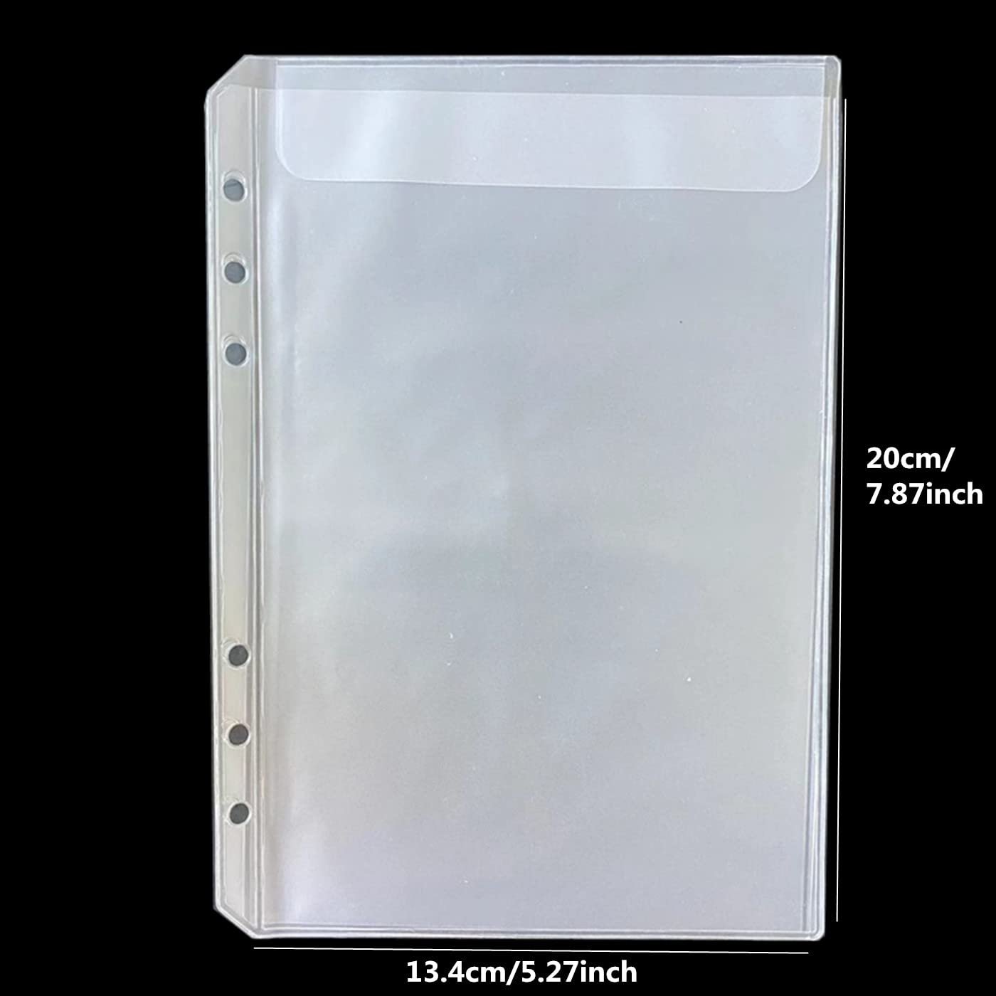 Arbuya Cutting Dies Storage Binders Stencil Storage Folders Scrapbooking Cutting Die Organizer Sticker Storage Transparent Bags (Folder Including 10pages)