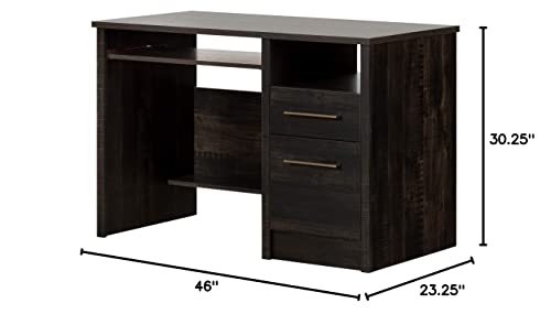 South Shore Gravity Desk-Rubbed Black