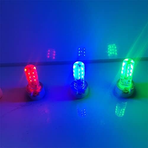 Best to Buy (8-Pack) Brightest 2-Watt G4 LED Bulb 12V AC/DC, 24 SMD 3014 LED, 2W Green Blue Red Color (Jc10 Bi-pin 10-13W Replacement) (Green) (Green)