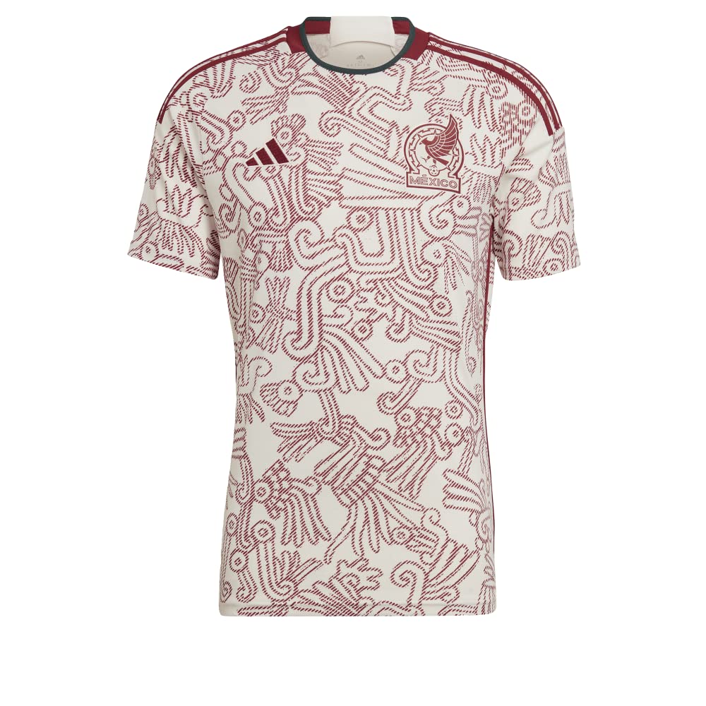 adidas Mexico 22 Away Jersey Men's, Beige, Size L