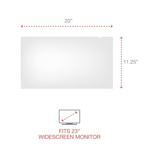 Innovera Blackout Privacy Filter for 23" Widescreen Flat Panel Monitor, 16:9 Aspect Ratio