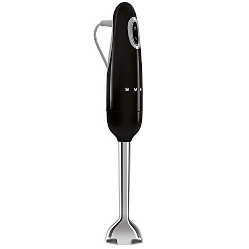 Smeg Black 50's Retro Hand Blender with Champagne Giftbox