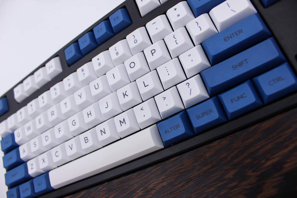 ONECAP DSA 145 Keys PBT, Dye-Sublimated Keycap Cherry MX Switch keycaps for Wired USB Mechanical Gaming Keyboard