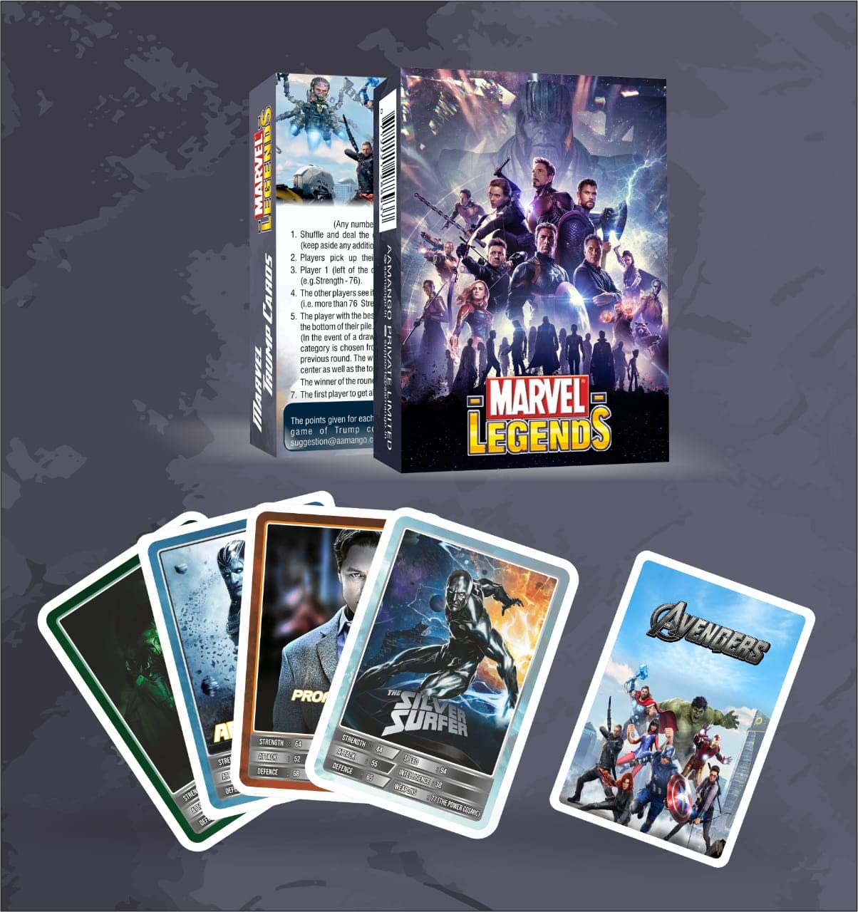 Aamango Trump Cards (Marvels Trump Cards (Movies & Series))
