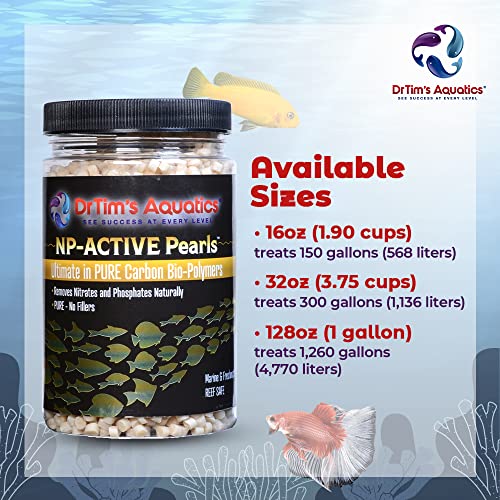 DrTim's Aquatics NP-Active Pearls (150 gal) 450 ml
