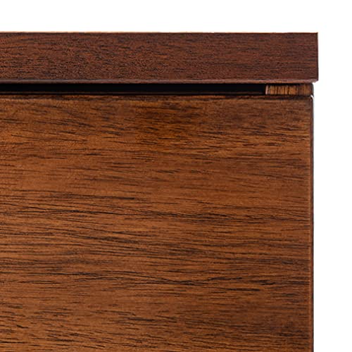 Safavieh Home Collection Marquise Brown 3-Drawer Storage Living Room Bedroom Chest CHS5002A