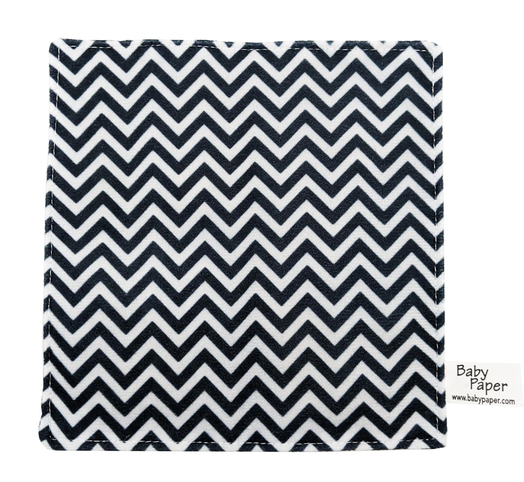 Baby Paper Original Crinkle Sensory Toy | Black and White Zig Zag | Crinkle Paper for Babies | Sensory Baby Toys