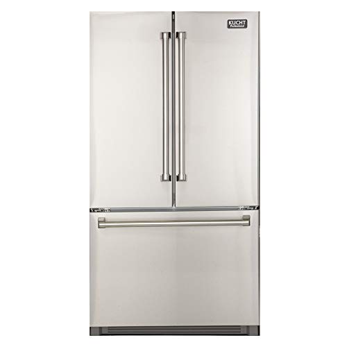 Kucht K748FDS-M French Door Refrigerator, Silver