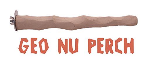 Geo NU Perch® for African Grey, Amazon, Cockatoo, Eclectus