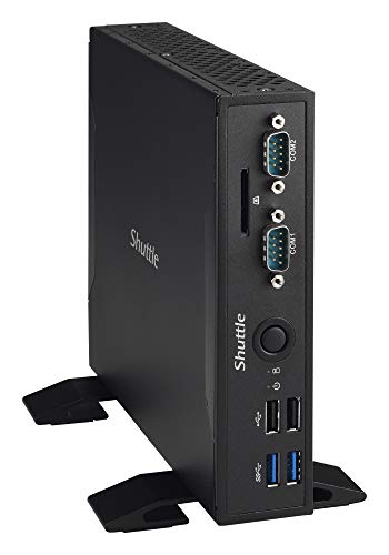 Shuttle XPC Slim DS77U5 Intel Kabylake i5-7200U, Dual Gigabit LAN, Fanless, Triple Video Output DDR4 SODIMM Max 32GB