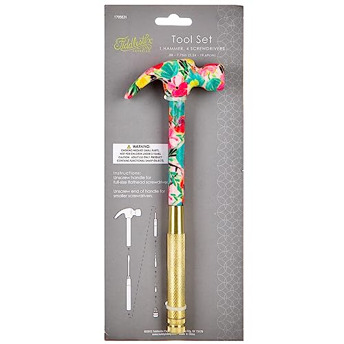 Hobby Lobby Pink Floral Hammer & Screwdrivers