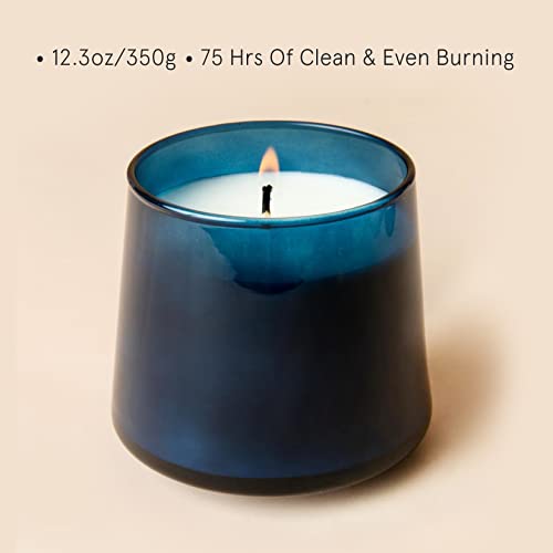 LA JOLIE MUSE Eucalyptus Candles, Candles for Home Scented, Aromatherapy Candles for Stress Relief, Natural Soy Wax Candles, Luxury Glass Jar Candles, 75 Hours Long Burning Candles, 12.3oz