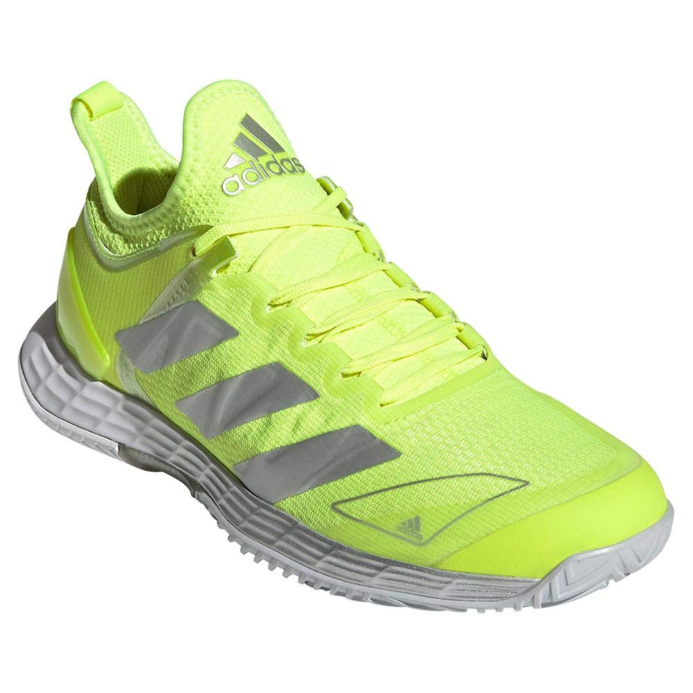 adidas Adizero Ubersonic 4 Solar Yellow/Silver Metallic/Halo Blue 5.5 B (M)