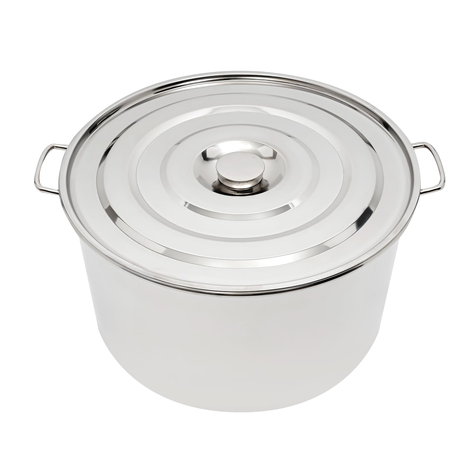 BANEBONE 37L/39qt 5 Holes Pasta Cooker Insert Set Stainless Steel Pasta Pot Insert Strainer Basket Cookware W/5* Insert Strainer Baskets for Home Kitchen Restaurant Commercial Cooking Tool