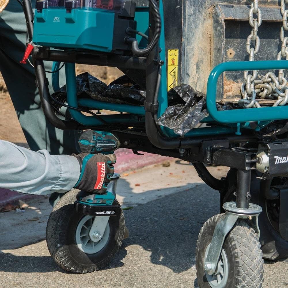 Makita XUC01X2 36V (18V X2) LXT® Brushless Power-Assisted Flat Dolly, Tool Only