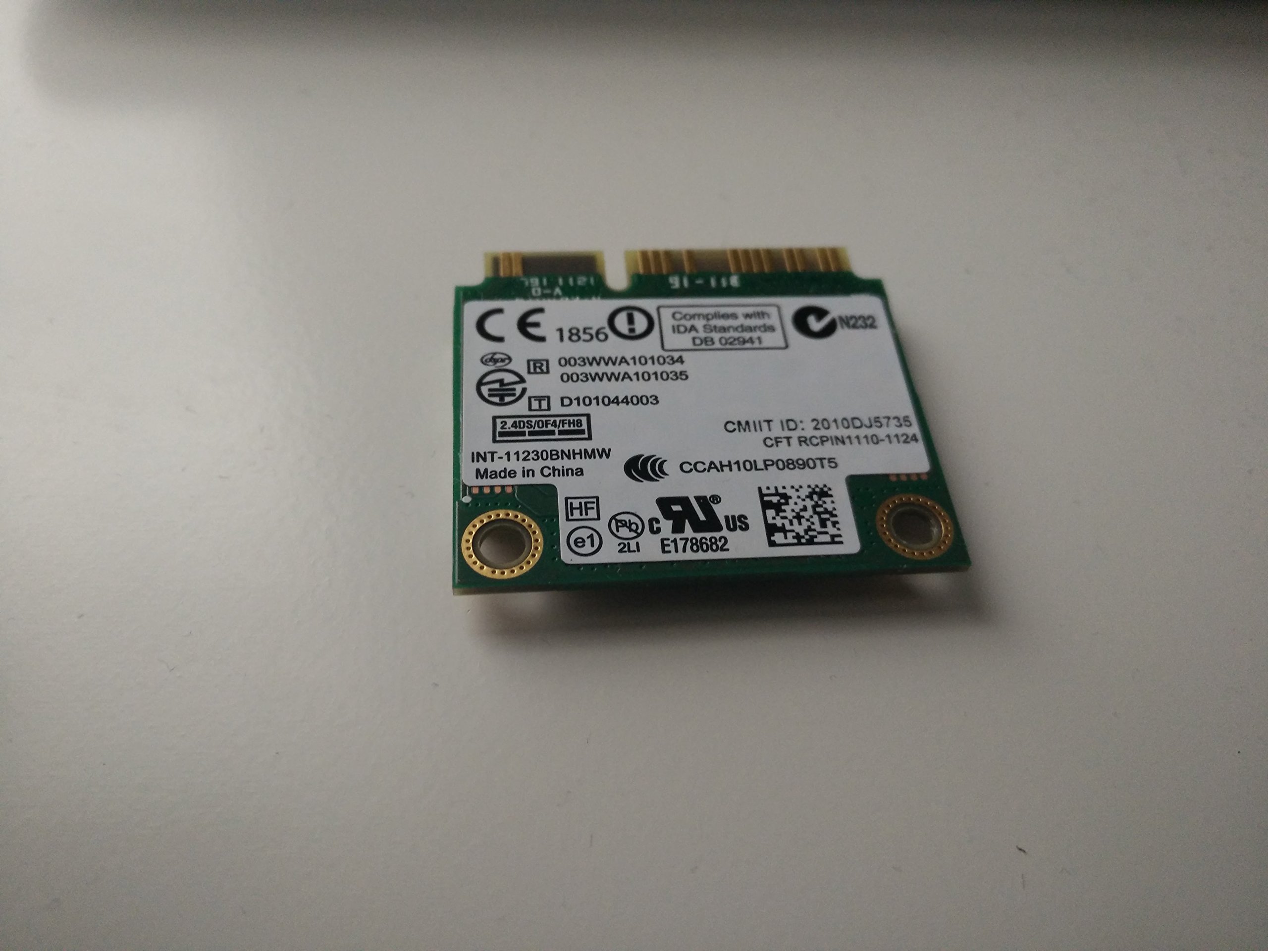 Intel 1030 Wireless N Bluetooth Bt Pcie Card 11230bnhmw