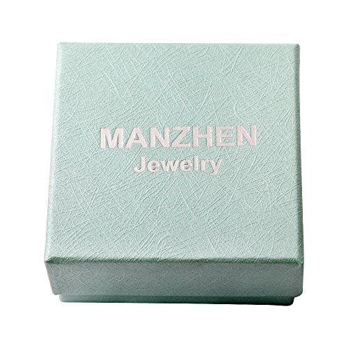 MANZHEN Gold Plated Medicine Stethoscope Heart Initial Alphabet Letter Necklace for Doctor Nurse (M)