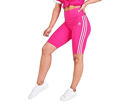 adidas Bike Womens Active Shorts Size M, Color: Berry/White-Pink
