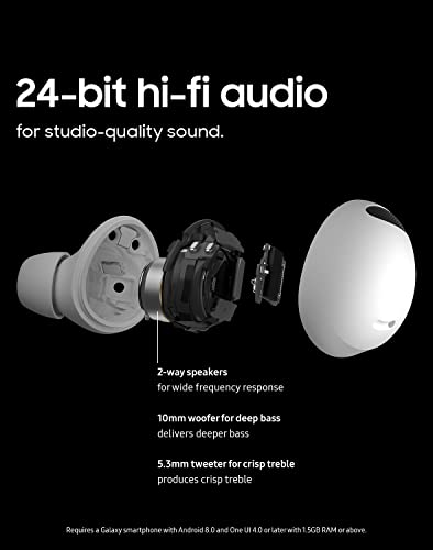 SAMSUNG Galaxy Buds 2 Pro True Wireless Bluetooth Earbuds w/Noise Cancelling & Galaxy Buds 2 Pro True Wireless Bluetooth Earbuds w/Noise Cancelling, Hi-Fi Sound, 360 Audio