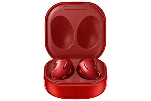Samsung Galaxy Buds Live, True Wireless Earbuds with Active Noise Cancelling (Wireless Charging Case Included) - Bulk Packaging - Mystic Red
