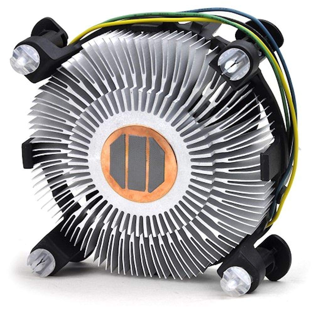 Intel E97378-001 Lga1155/1156 Aluminum/Copper Cpu Heatsink, P/N# E97378-001 Bulk -by-Intel