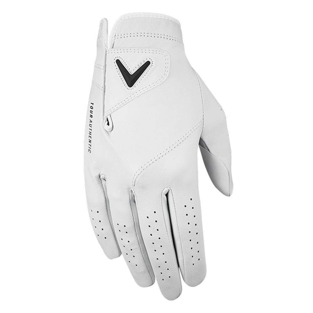 Callaway Golf 2020 Tour Authentic Glove (Right Hand, Men's Standard, Large), White