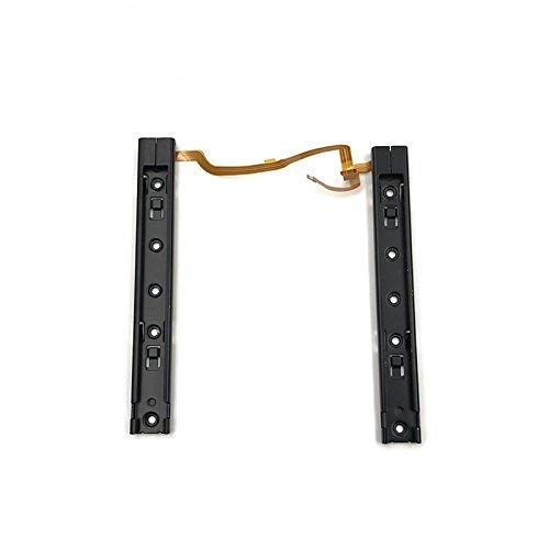 Binicoco Right Left L R Slider Rail with Flex Cable for Nintend Switch NS NX Joy-Con Console (Left)