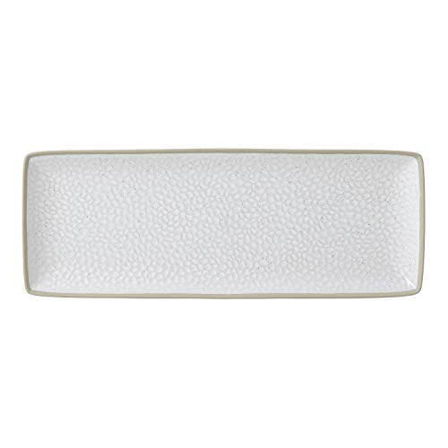 Royal Doulton Exclusively for Gordon Ramsay Maze Grill White Serving Platter Hammer, 15.5"