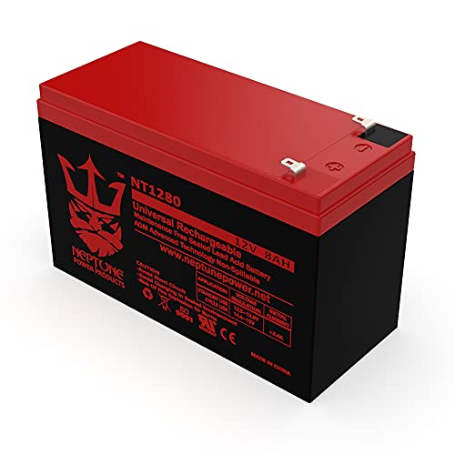 Neptune Replacement for Verizon Goldtop GT1280-HG 12v 8ah F2