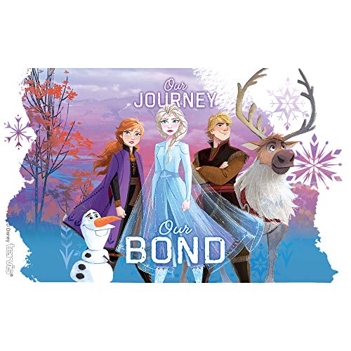 Tervis Disney - Frozen 2 - Group Made in USA Double Walled Insulated Tumbler Cup Keeps Drinks Cold & Hot, 10oz Wavy, Classic