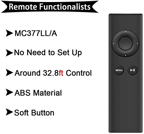 New Replaced Remote fit for apple 1 2 3 A1427 A1469 A1378 A1294 MD199LL/A MC572LL/A MC377LL/A MM4T2AM/A MM4T2ZM/A TV Macbook iPhone ipad ipod universal Dock Music System MC377LL