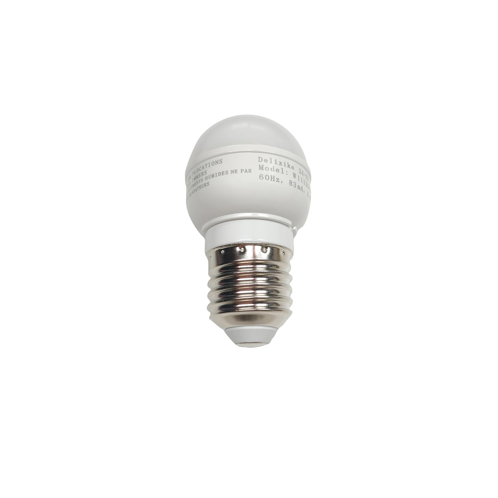 Delixike W11043014 W10565137 W10837631 LED Light 1pc 120v Compatible Whirlpool Refrigerator LED White Bulb