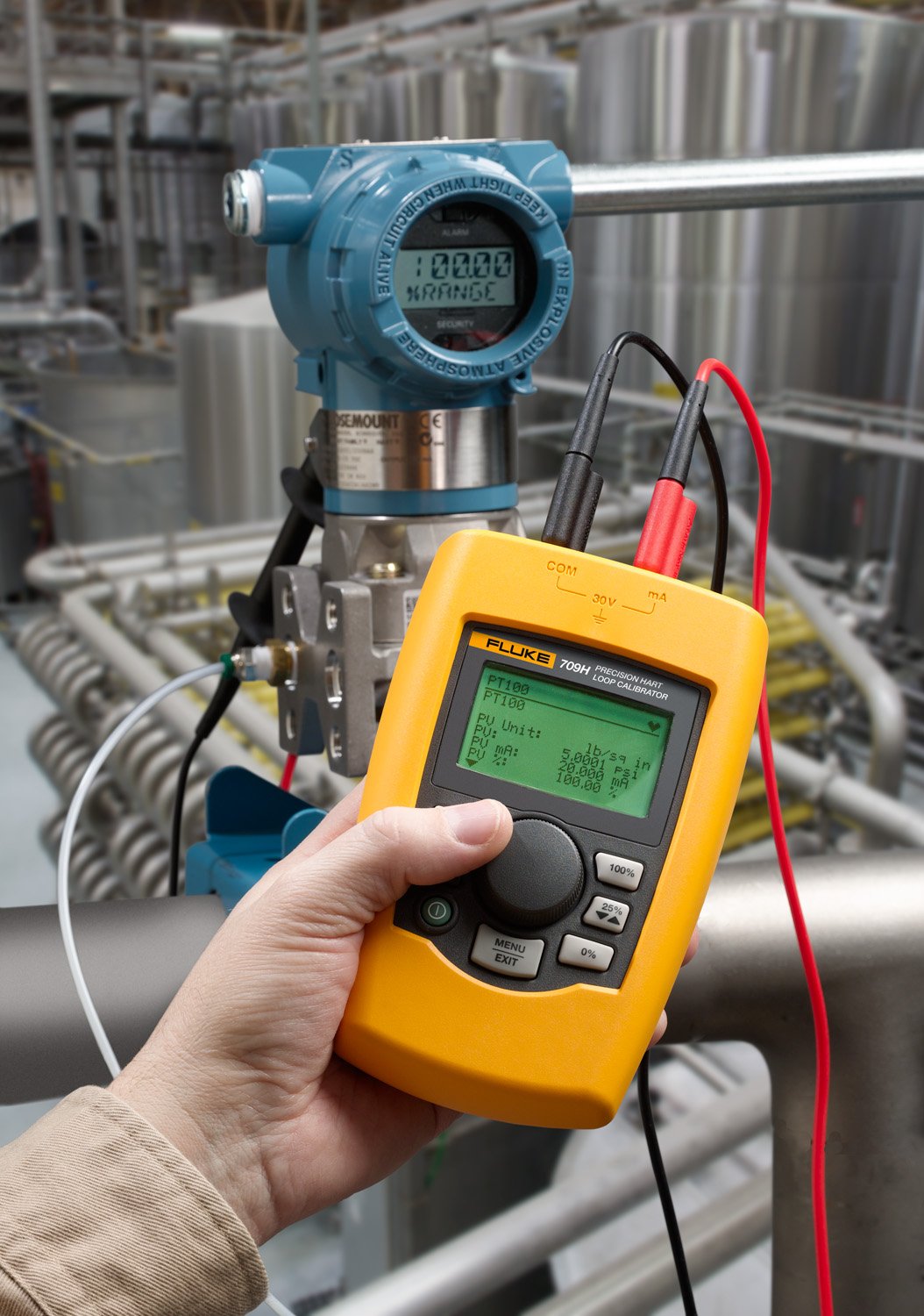 Fluke - FLUKE-709H 709H Loop Calibrator with HART communication
